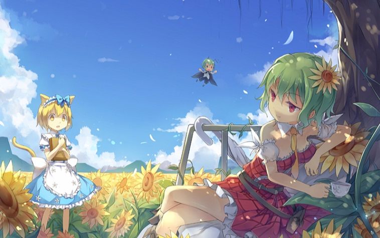 【东方花映冢】今昔幻想乡~flower Land【轻黑乐谱】哔哩哔哩bilibili