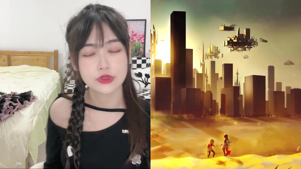 碧桂园保安 进来检查身体-香菜公主夏_20220725-232438_哔哩哔哩_bilibili