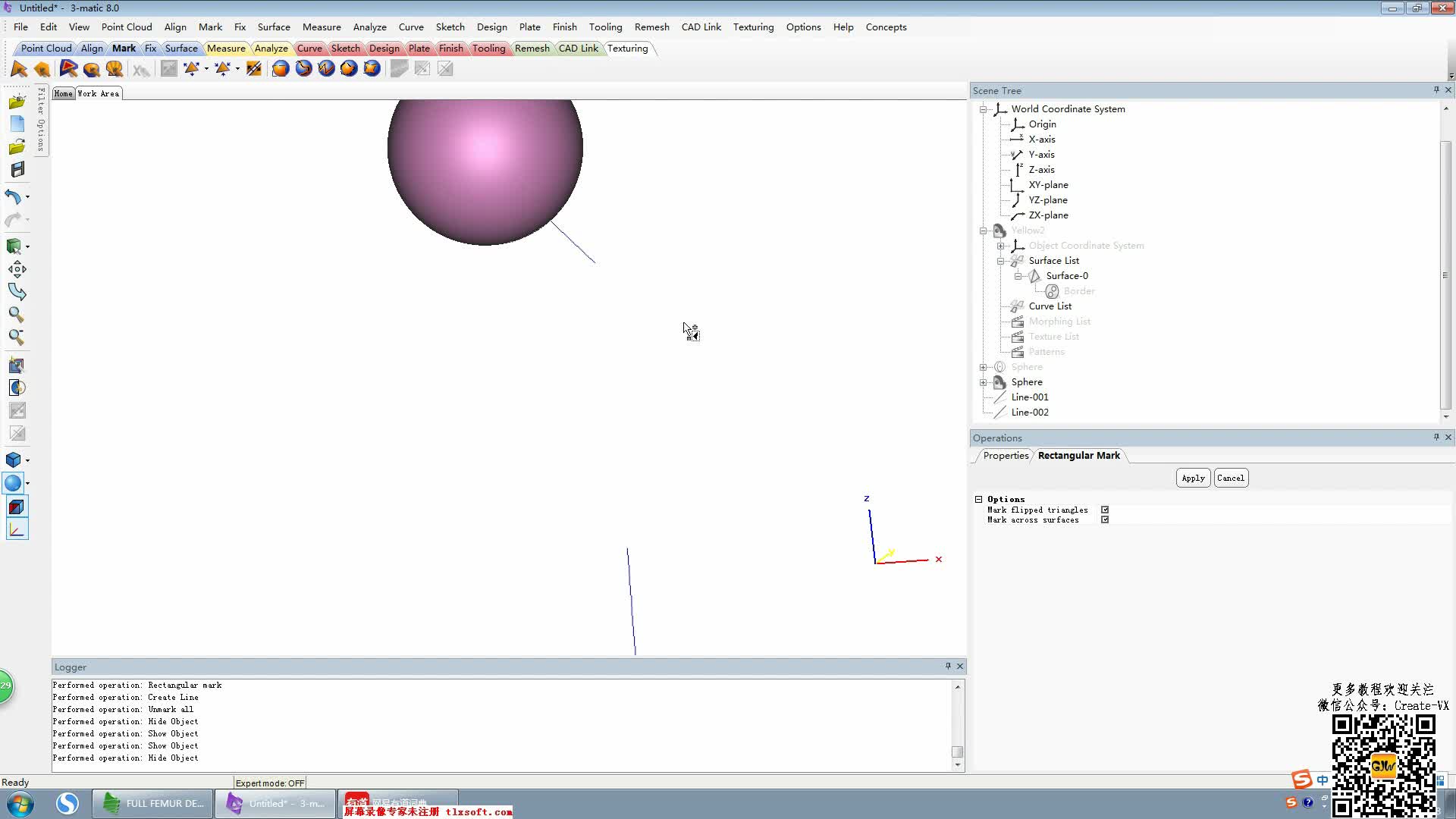 mimics基础操作教程11（mimics模拟菜单介绍和3-matic内角度测量）_哔哩哔哩_bilibili