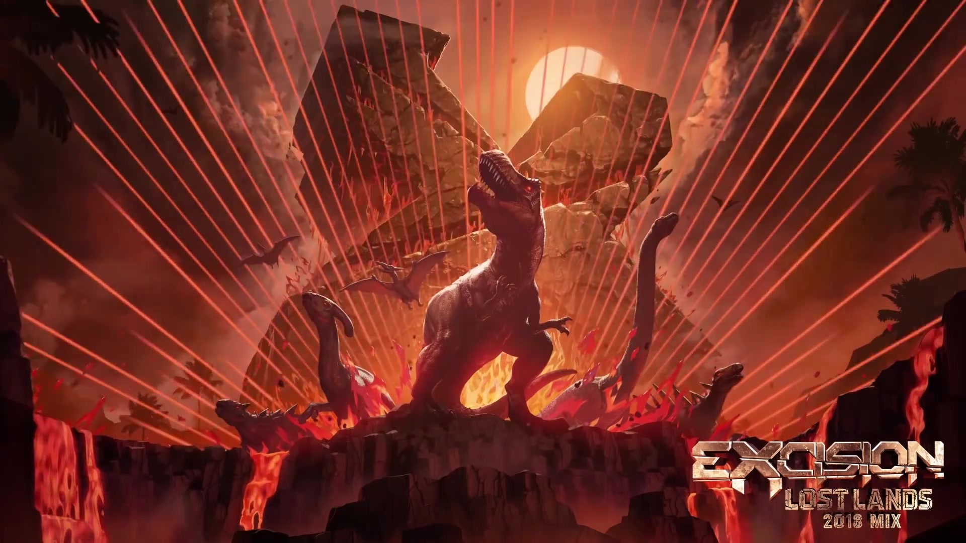 【Excision】 - Lost Lands 2018 Mix [Official]_哔哩哔哩_bilibili