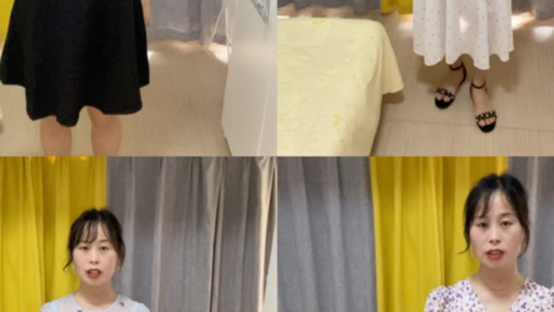 162cm 52kg|肚子有肉的姐妹们来看，夏天怎样穿连衣裙显瘦_哔哩哔哩_bilibili