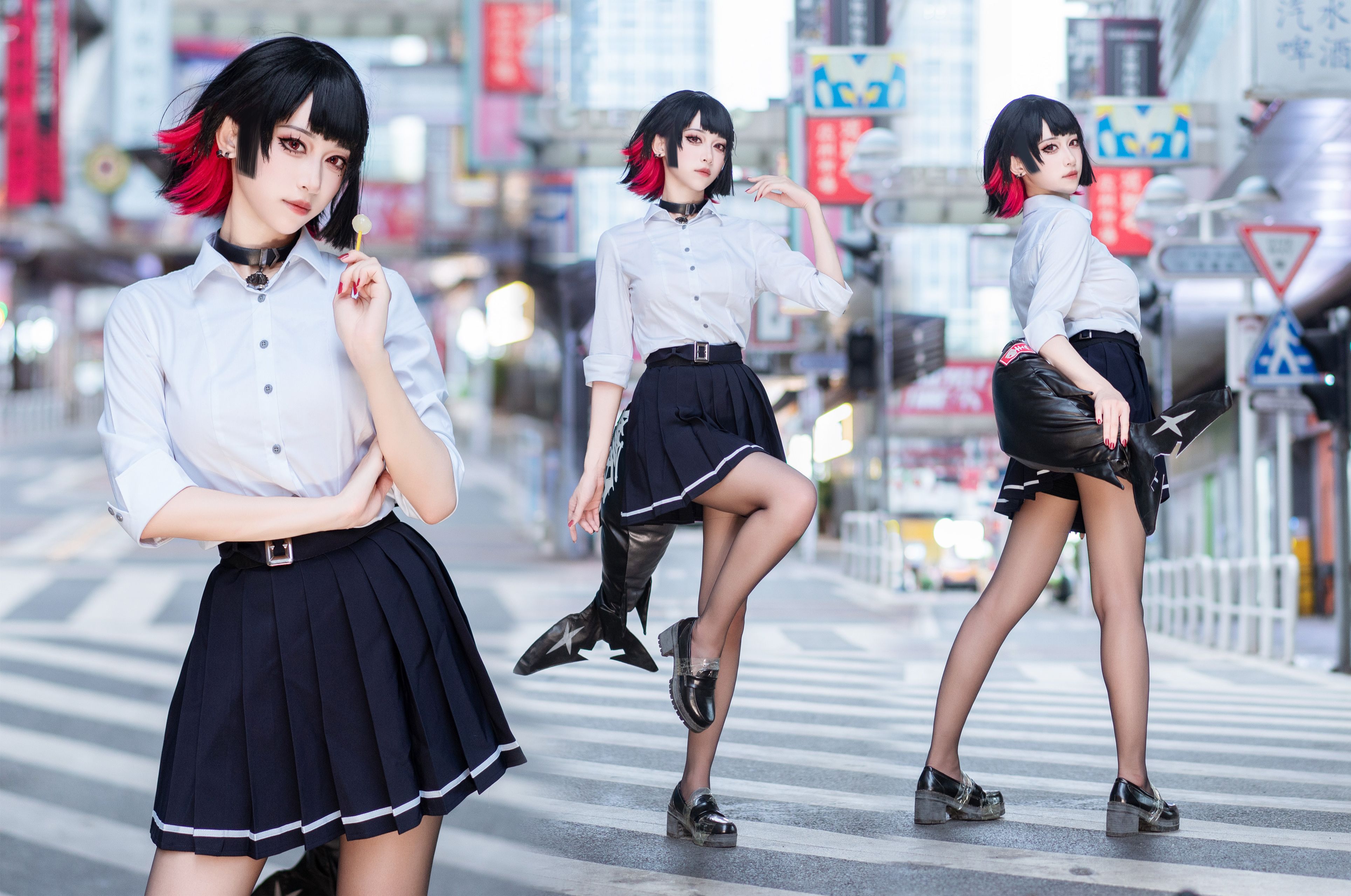 喂，你在看哪里呢？-ビビデバ- 鲨鱼妹cos-北北miya-北北miya-哔哩哔哩视频