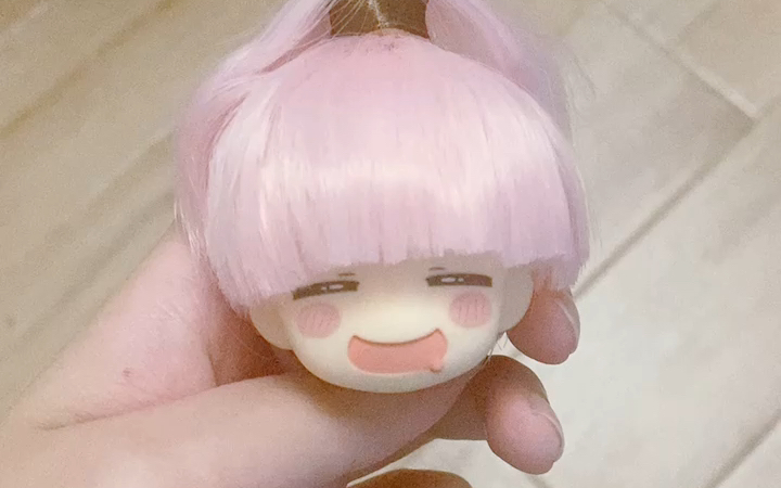 gsc大粘土人假发喷泉头的妹妹ob11_哔哩哔哩_bilibili