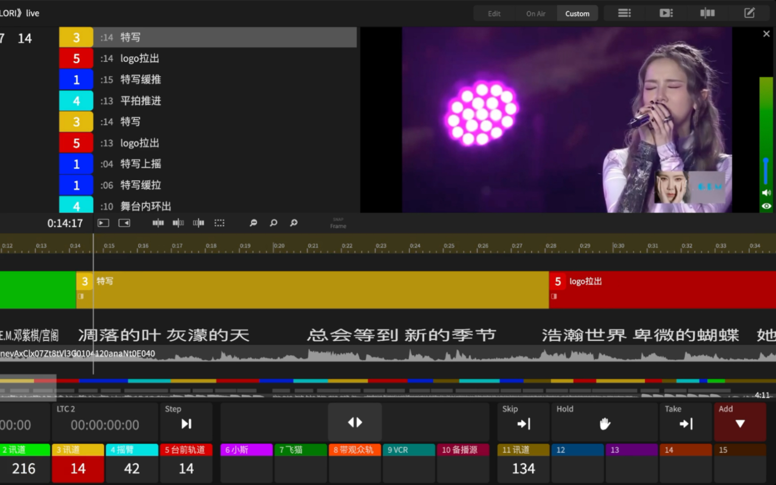 我用cuepilot solo版复刻了银河方舟音乐节G.E.M邓紫棋GLORIA的live_哔哩哔哩_bilibili