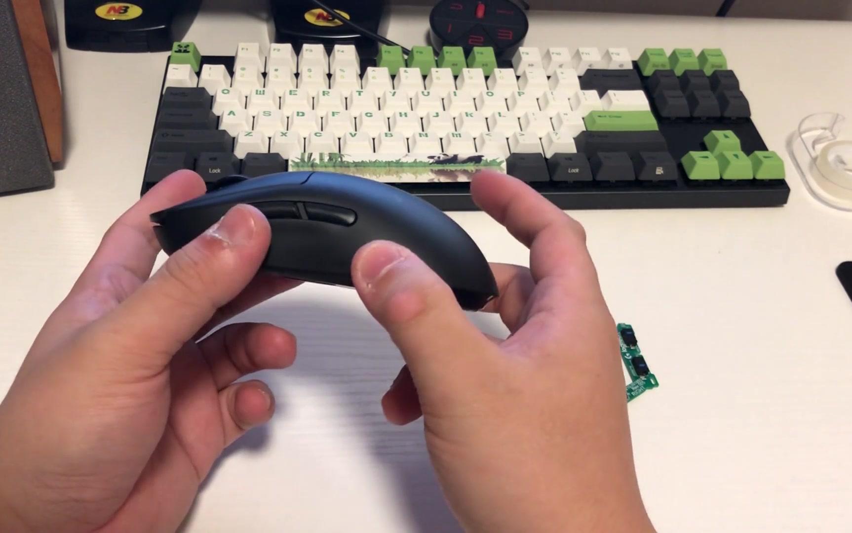 【外设改造】罗技GPro Wireless减重续集，68克世界上最轻的游戏鼠标_哔哩哔哩_bilibili