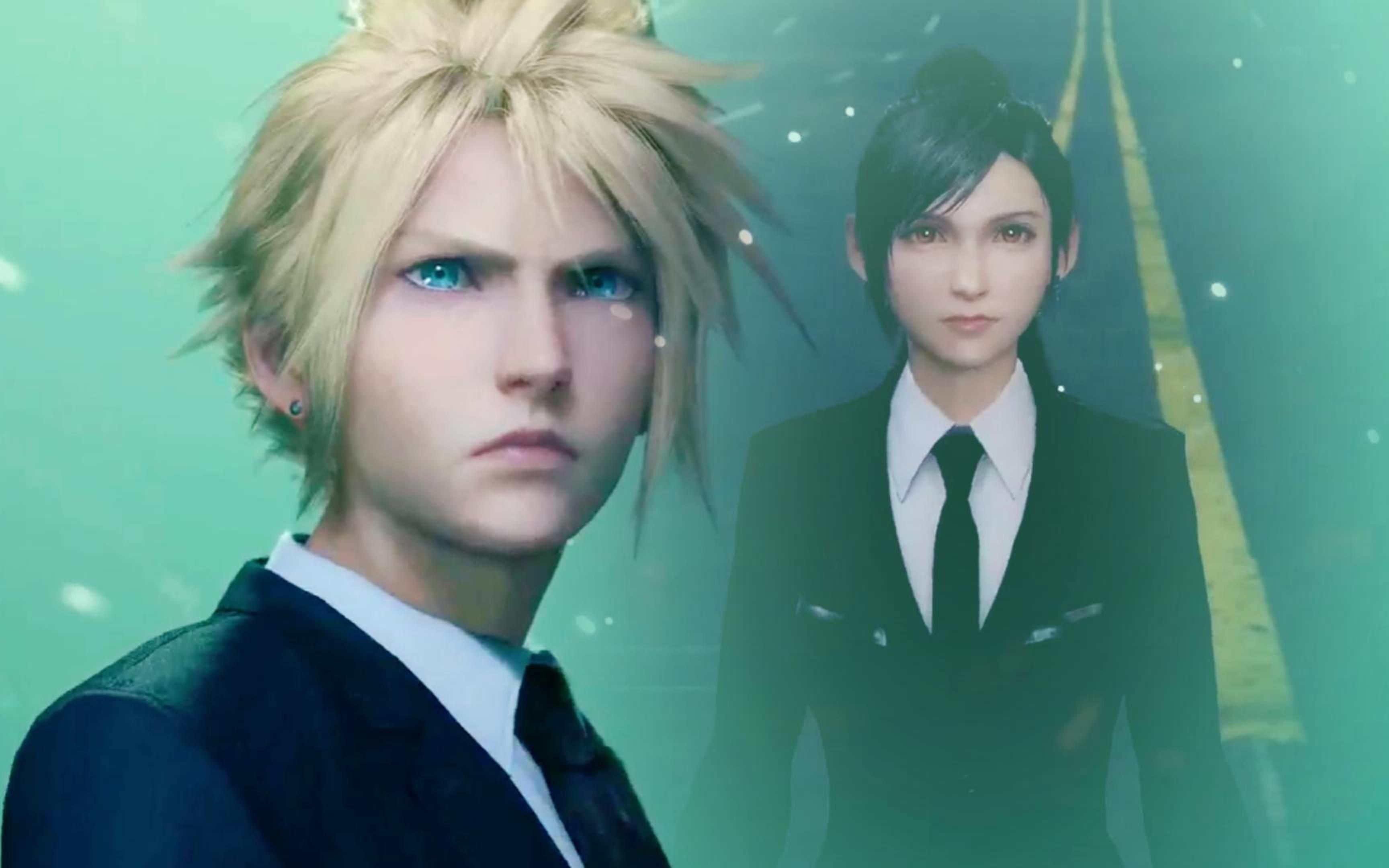 【FF7】西装暴徒D法x金发帅哥克劳德‖强者相吸呐_哔哩哔哩bilibili_最终幻想7