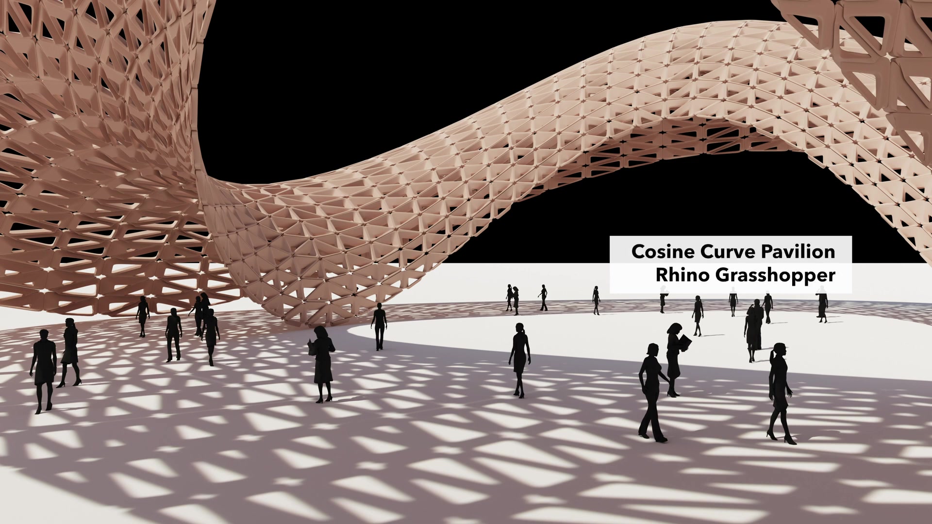 Cosine Curve Pavilion Rhino Grasshopper Tutorial_哔哩哔哩_bilibili
