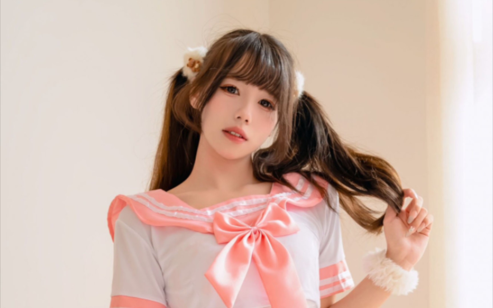 黏黏团子兔 咬一口兔娘 可可爱爱的呀
