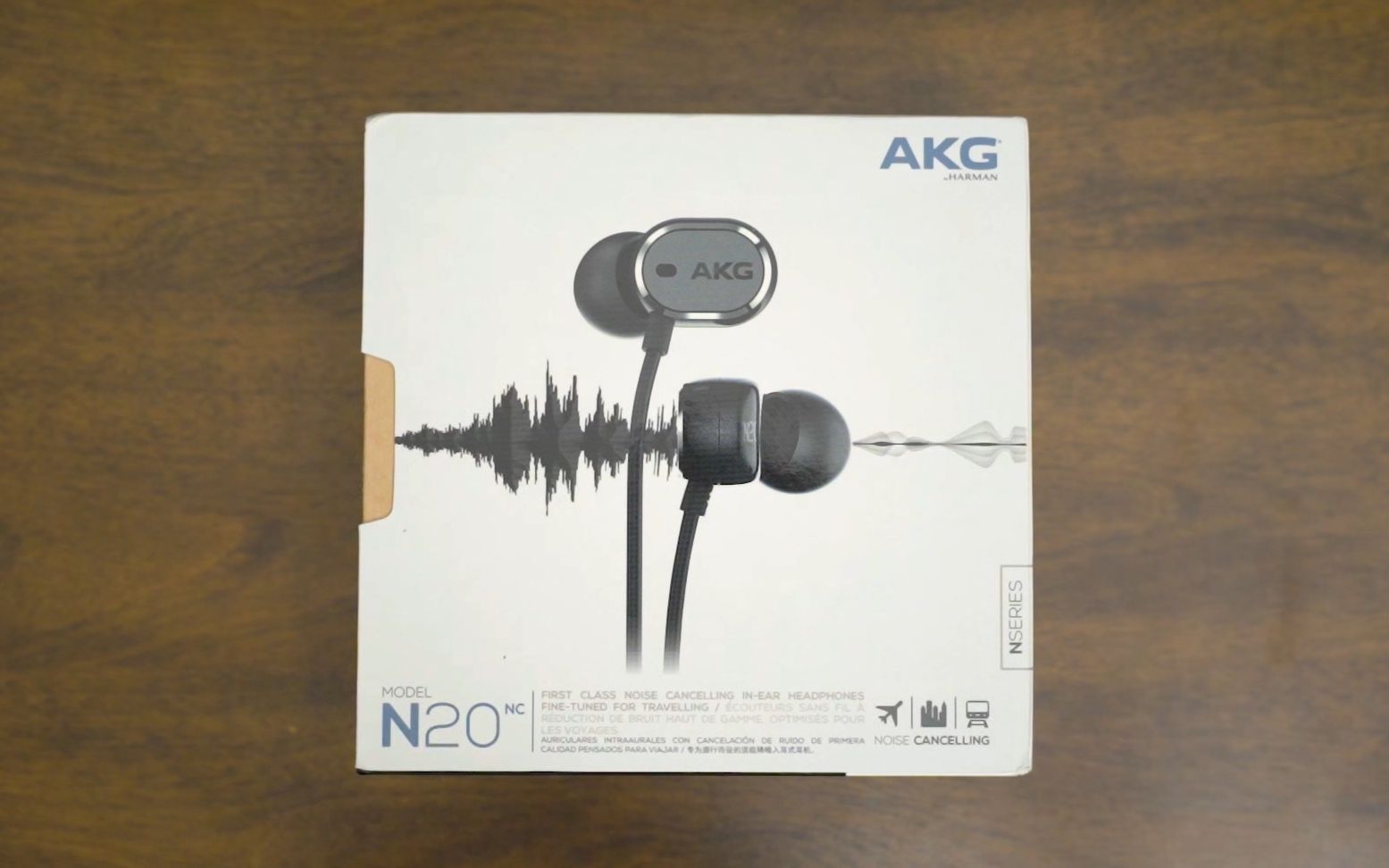 AKG N20 NC 有线降噪耳机开箱+简单听感_哔哩哔哩_bilibili