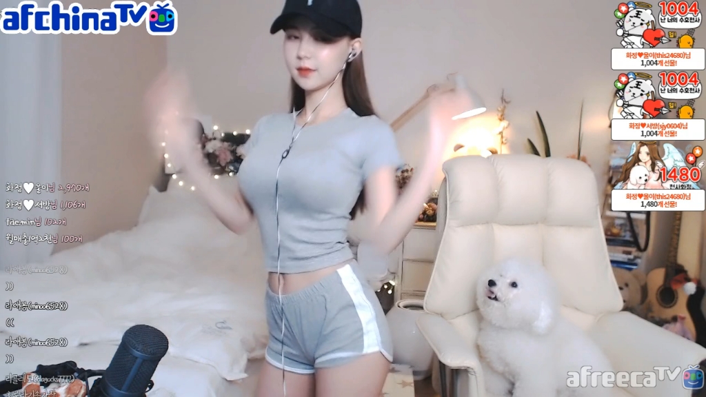 afreecatv bj花井牛仔裤热舞，身材劲爆-罗mio-_--默认收藏夹-哔哩哔哩视频