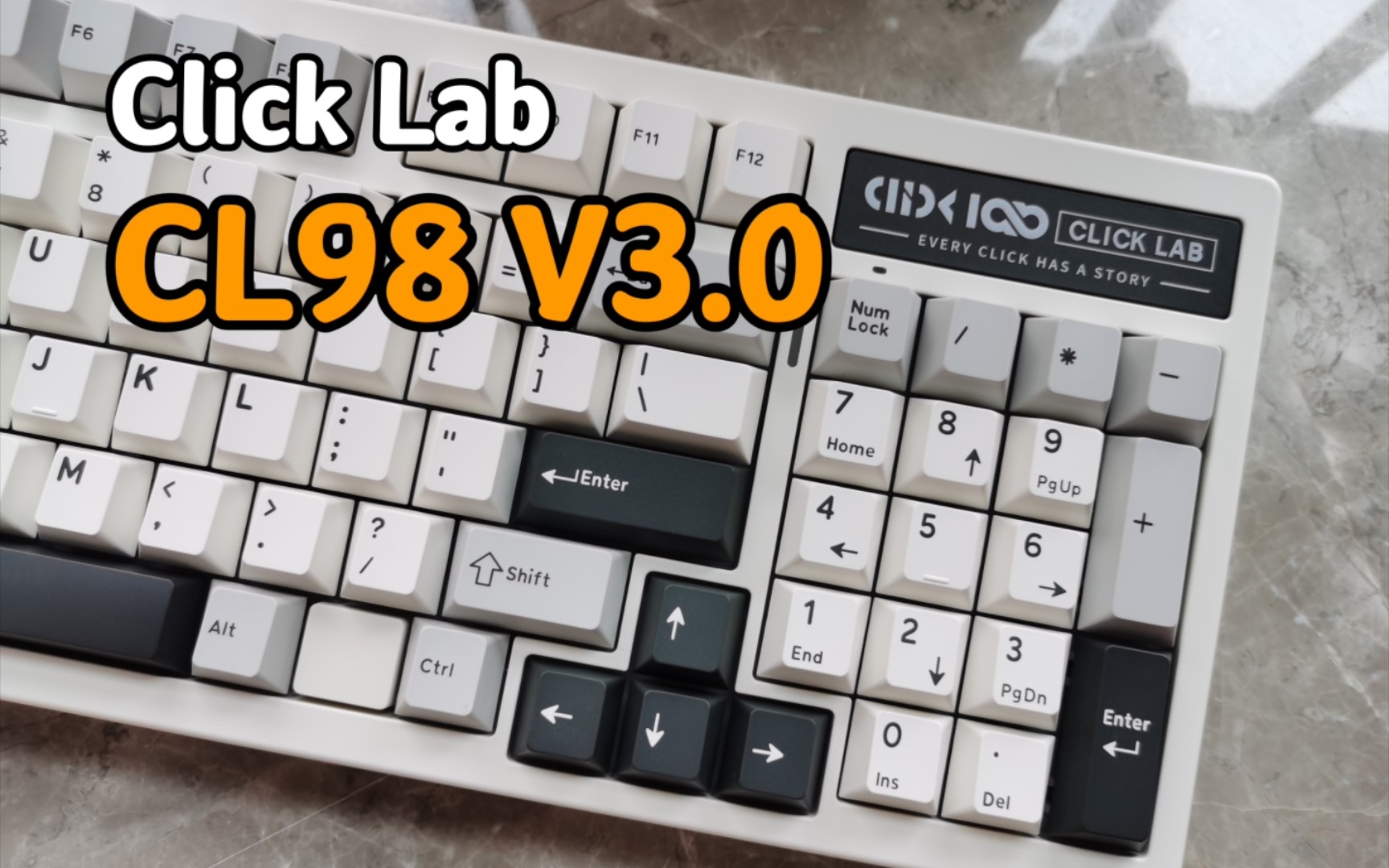 中端旗舰产品 出厂即满配 客制化元素十足的机械键盘——CL98 3.0版_哔哩哔哩_bilibili