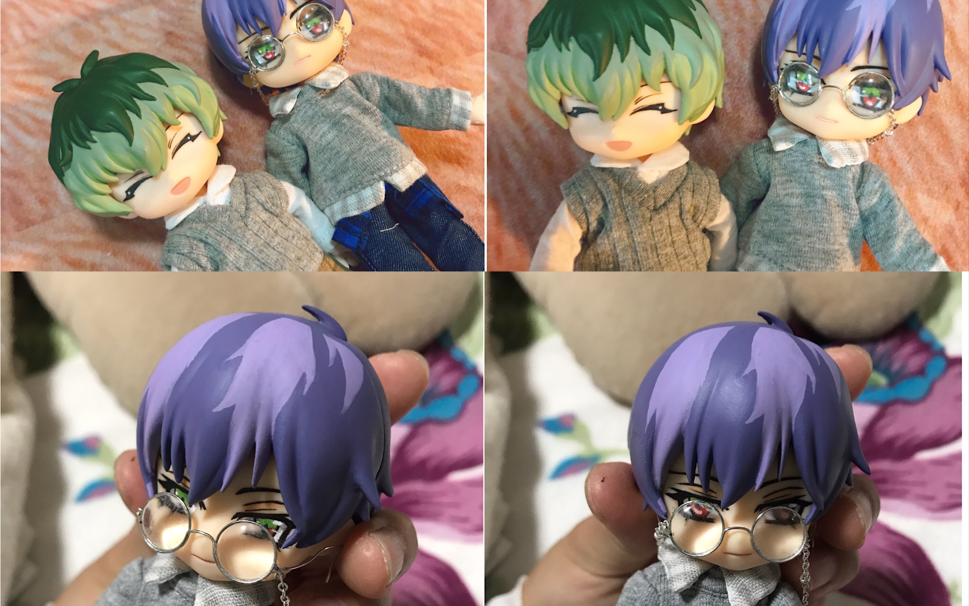 【ob11】手涂漆上色过程及教程_哔哩哔哩_bilibili