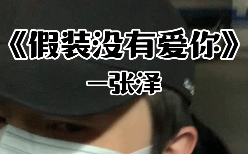 《假装没有爱过你》 包安全b 包安全b 哔哩哔哩视频