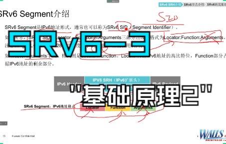 华尔思Chris-华为DataCom-SRv6-基础概念及原理2_哔哩哔哩_bilibili