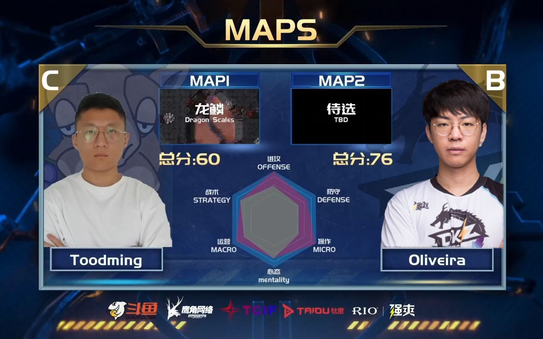 【WTL】Toodming vs Oliveira 7月16号 2023WTL夏季赛 常规赛第十一轮-Timelpn李培楠-Timelpn李培楠-哔哩哔哩视频