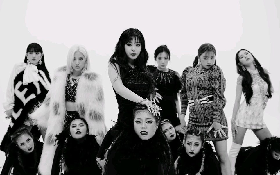 【Reaction合集】18p/(G)I-DLE新歌"LION"_MV [gidle lion]_哔哩哔哩_bilibili