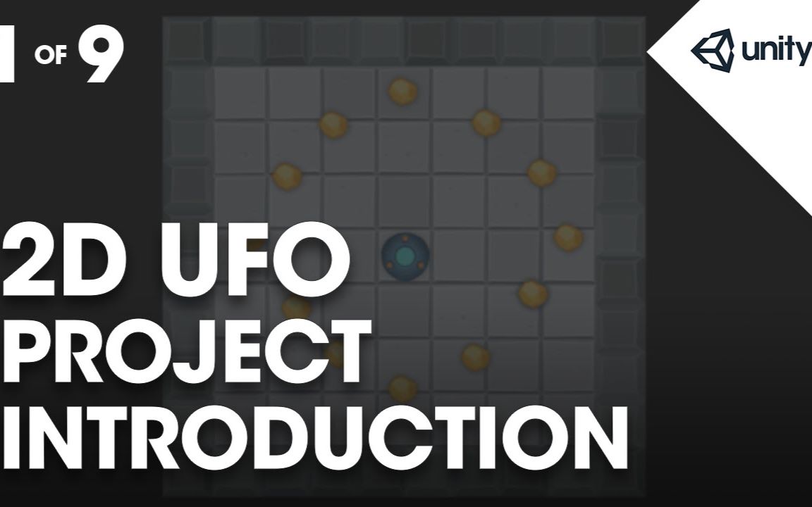 Unity 官方教程 - 2D UFO - 自译_哔哩哔哩_bilibili