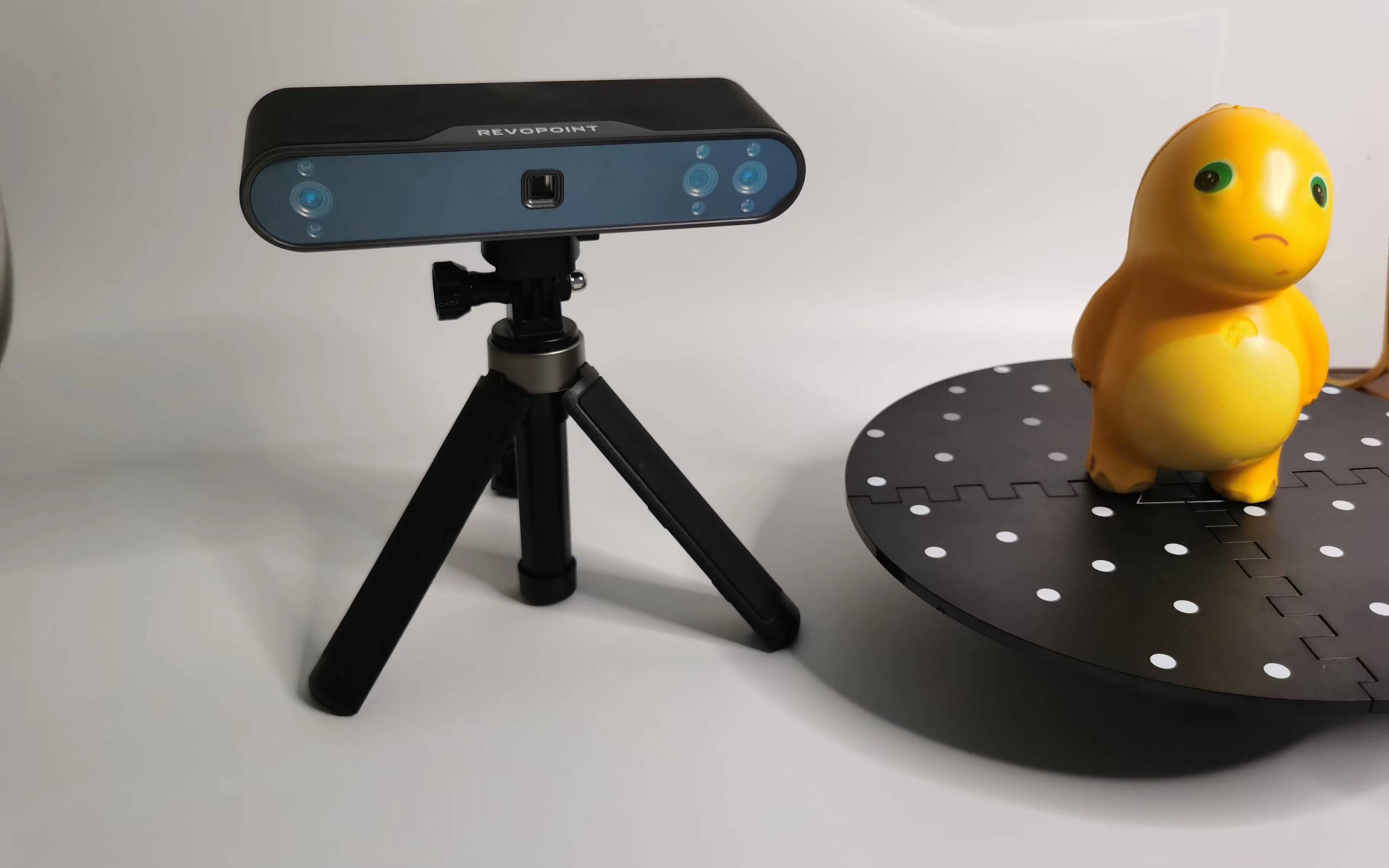 【实测】POP3 3D扫描仪 - 彩色扫描(revopoint pop3 3d scanner review2)