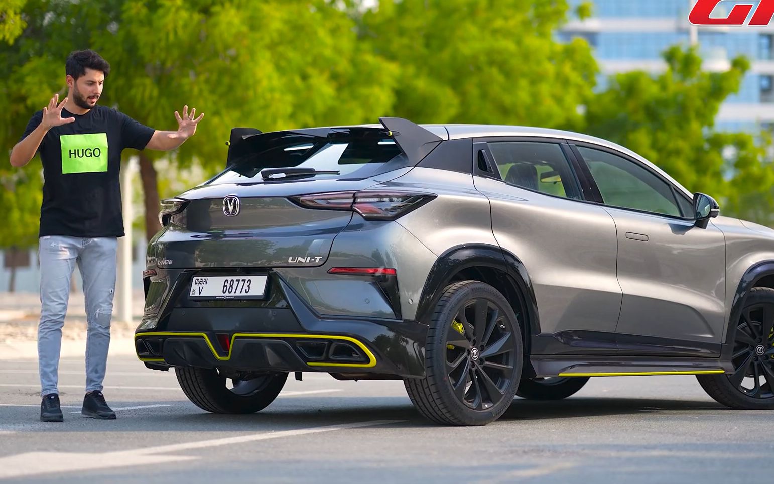 沙特媒体试驾长安UNI-T_哔哩哔哩_bilibili