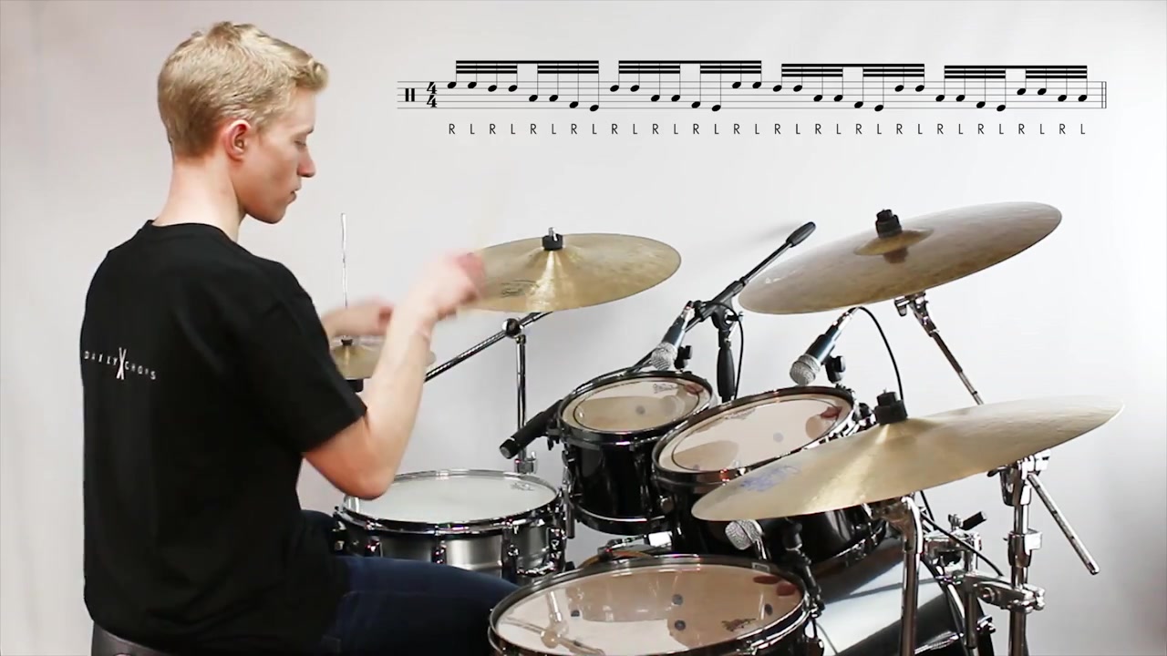 Daily Chops - Inverted Paradiddle Drum Fill_哔哩哔哩 (゜-゜)つロ 干杯~-bilibili