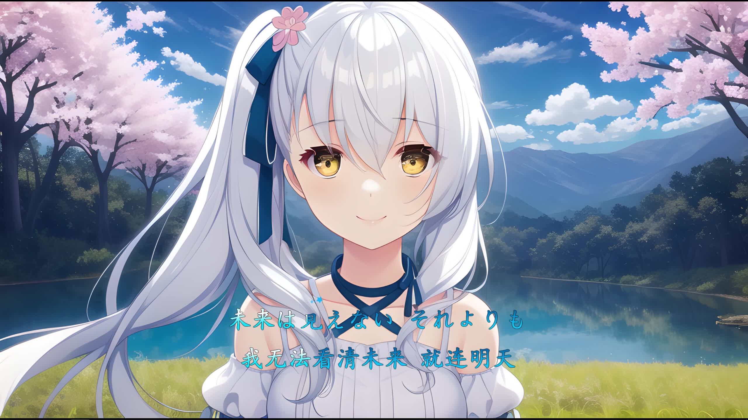 【AI-朱雀院 椿】春に願いを【Sovits4.0+Stable Diffusion】-炎灬曦-炎灬曦-哔哩哔哩视频