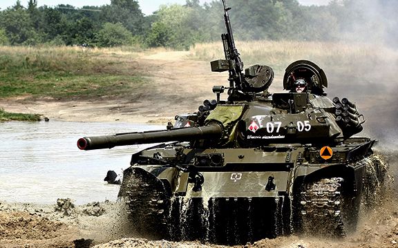 【T-55AM Merida】改装版T-55坦克_哔哩哔哩_bilibili