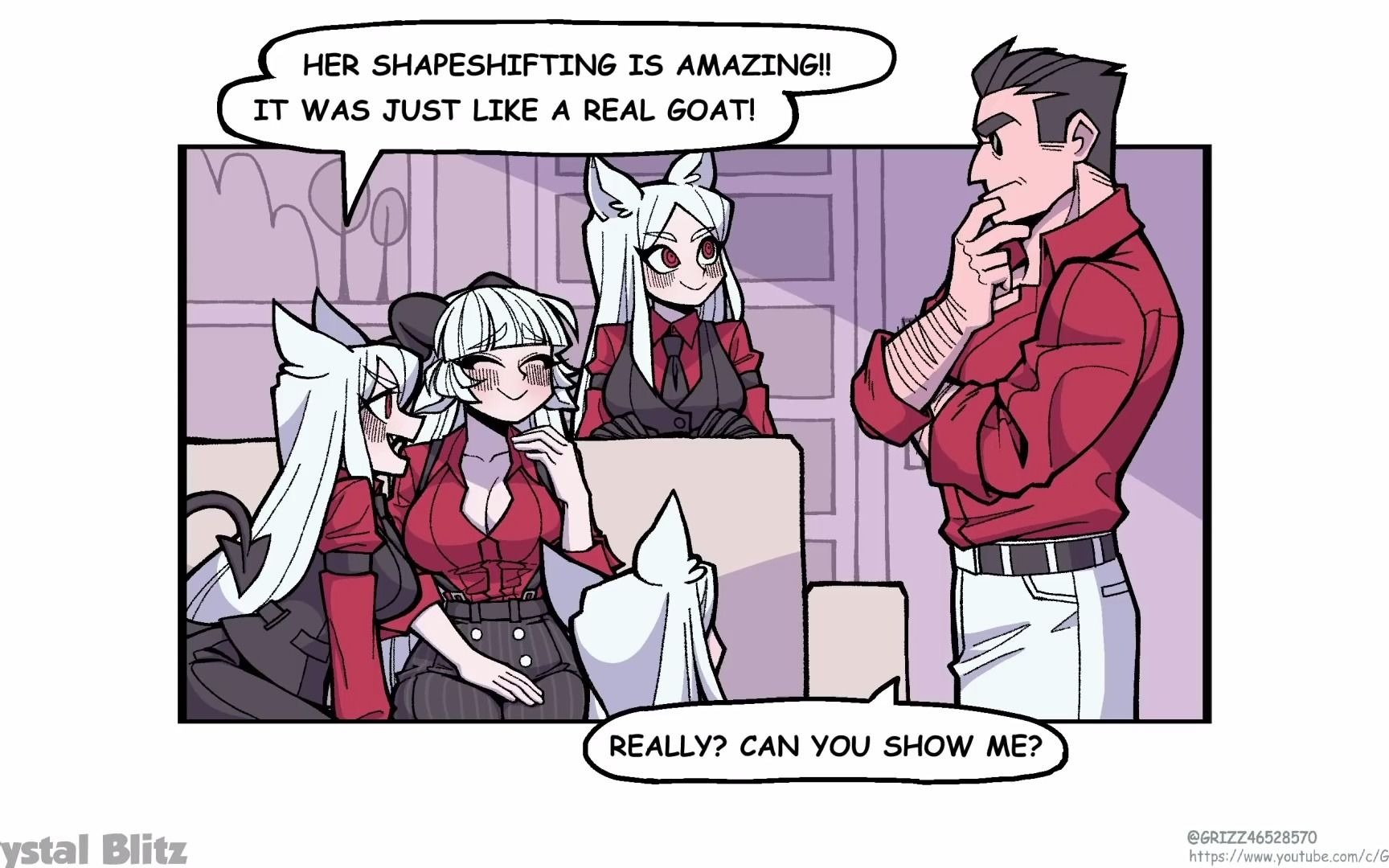 helltaker官方有声漫画--天纵奇才阿撒兹勒 个人汉化