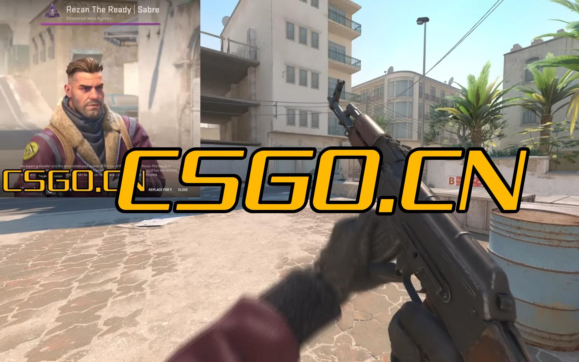 CSGO2部分刀型效果展示，刀刃宽大的刀型效果绝佳