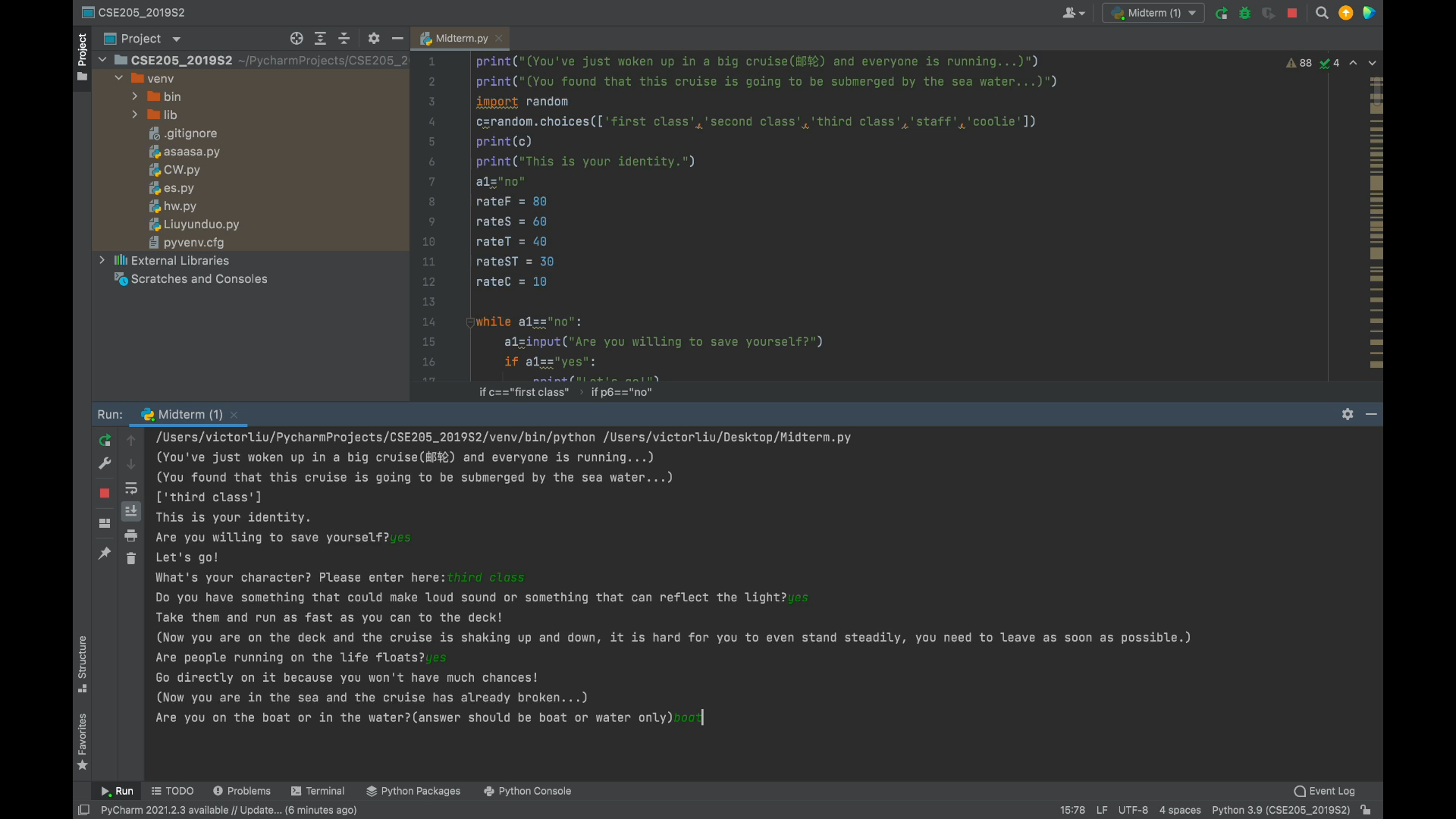 Python midterm project_哔哩哔哩_bilibili