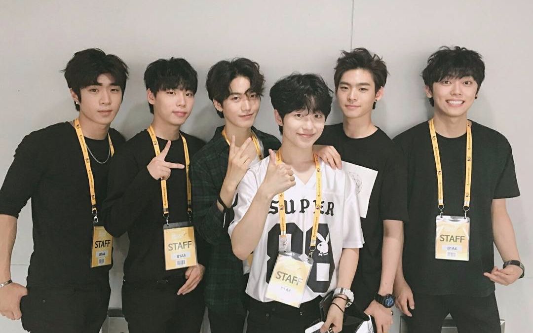 [WM BOYS]160604 [2016 DREAM CONCERT] B1A4 - Sweet Girl 伴舞_哔哩哔哩_bilibili