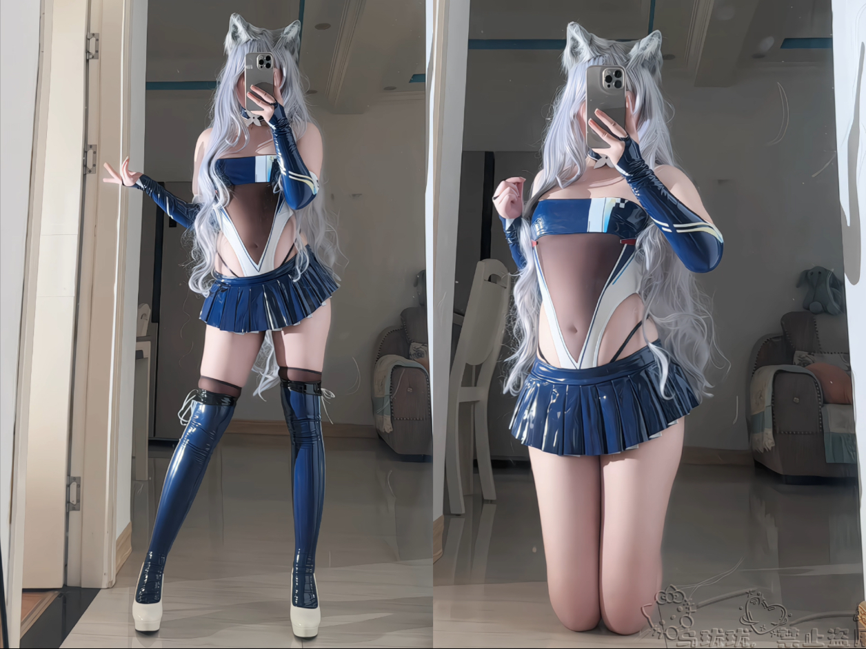 肉腿赛车服信浓cos-乌珑珑-乌珑珑-哔哩哔哩视频