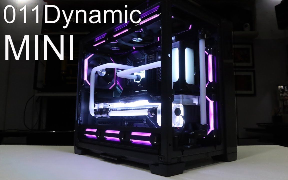 联力O11D Mini简约分体水冷装机：Ryzen 9 5900x + RTX 3080 / Declassified Systems_哔哩哔哩_bilibili