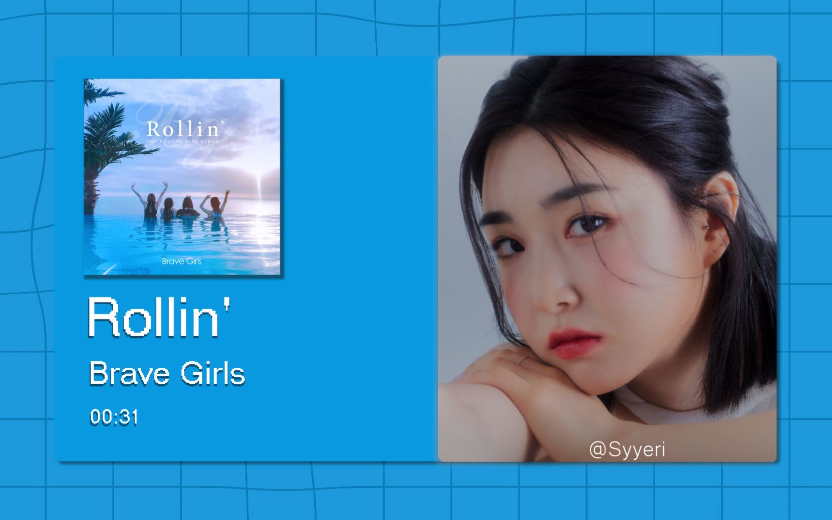 【8d环绕】rollin Brave Girls 请佩戴耳机使用~ Syyeri Syyeri 哔哩哔哩视频