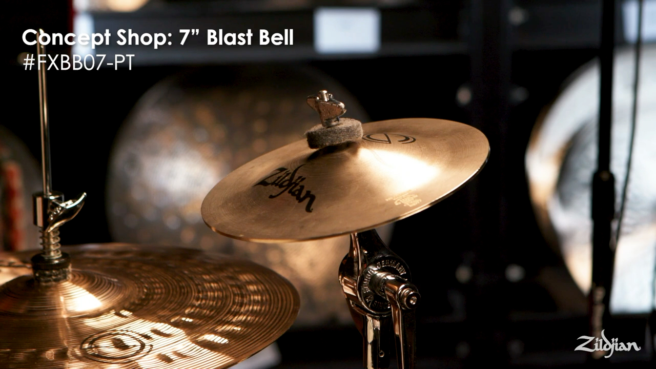 #Zildjian Sound Lab - 7" FX Blast Bell_哔哩哔哩_bilibili