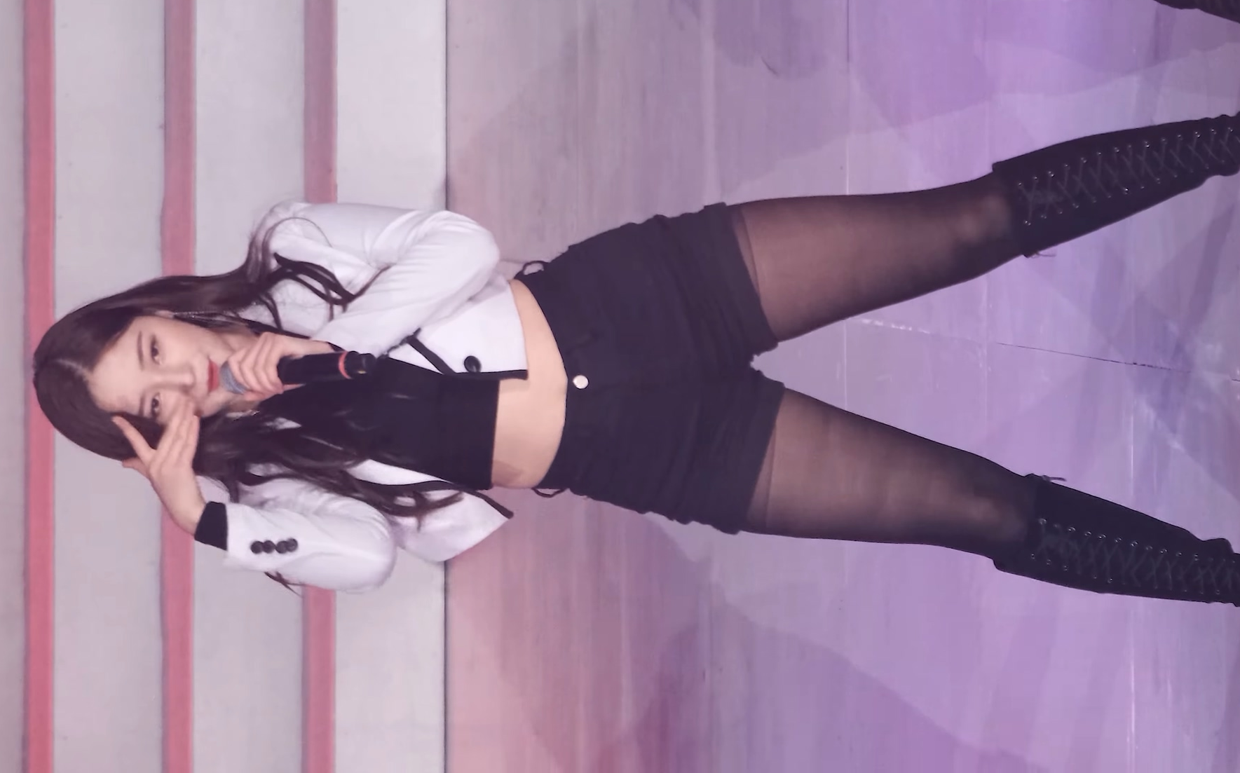 （看奶昔 穿黑丝）李承利 直拍 合辑 《Baam & (BBoom BBoom)》190209 MOMOLAND NANCY_哔哩哔哩_bilibili