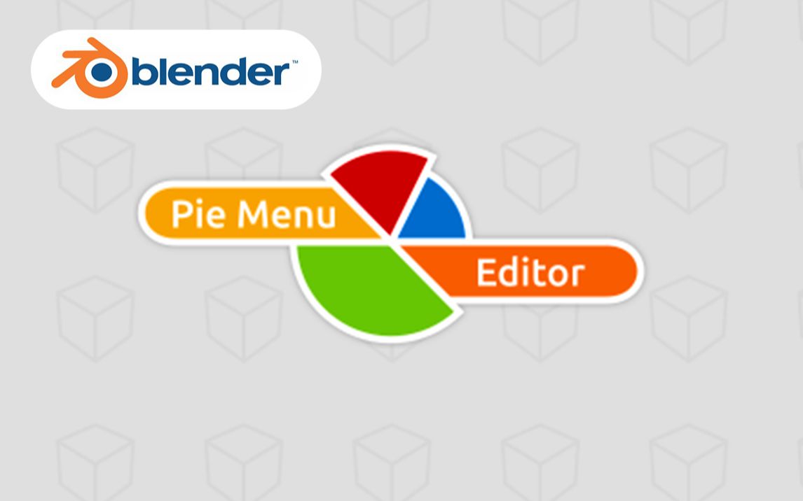 饼菜单！Blender插件 Pie Menu Editor 1.18.4 自定义饼菜单编辑器工具插件_哔哩哔哩_bilibili
