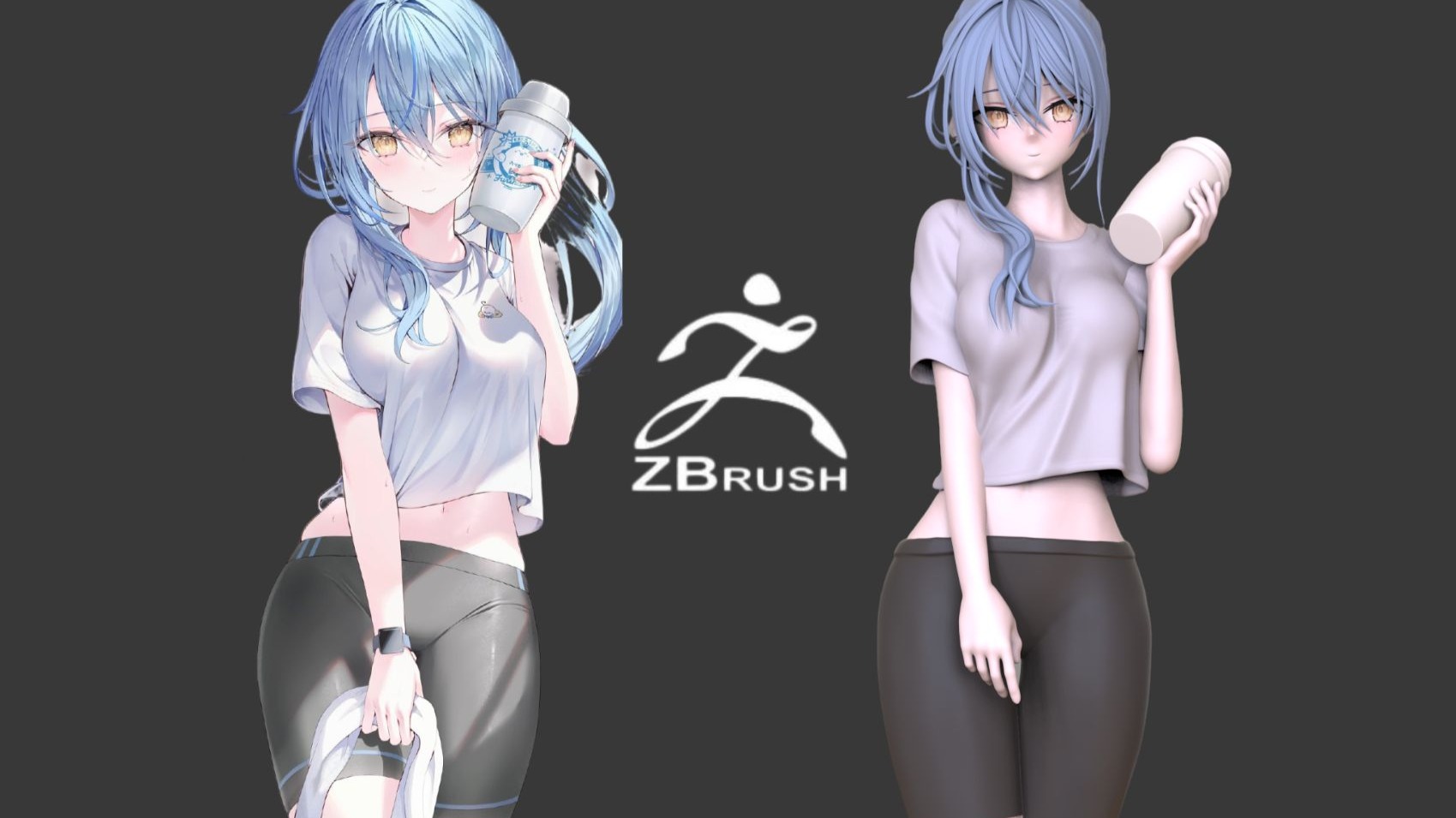 【zbrush建模】从零开始制作属于自己的手办（瑜伽性感女孩），zbrush角色雕刻，zbrush人物角色建模教程-ZBrush资料库-ZBrush资料库-哔哩哔哩视频
