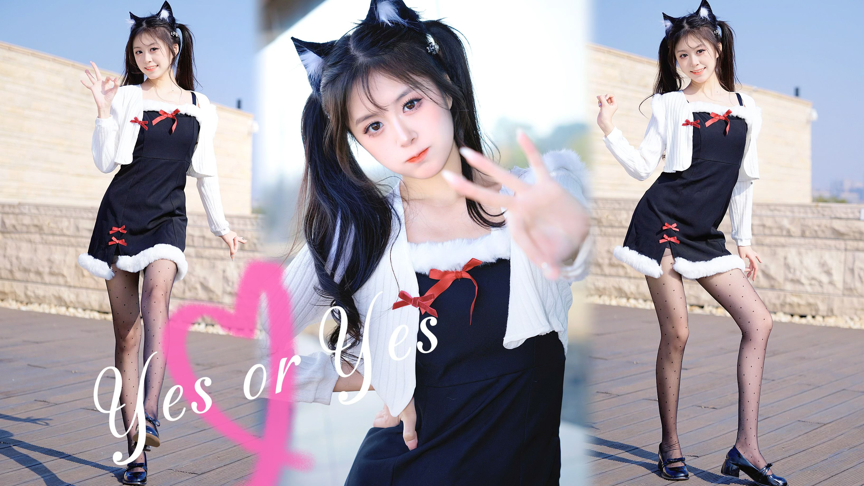 【4K竖屏】这个元气猫耳妹我能吹一辈子！-Risy北极兔-Risy北极兔-哔哩哔哩视频