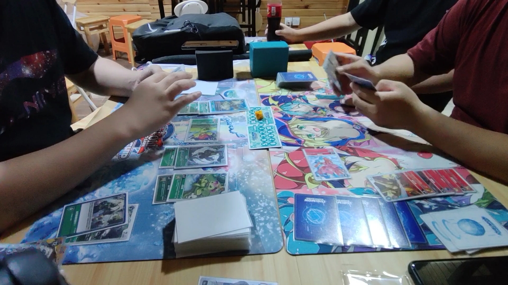 【DTCG】吸收绿vs诸神之主红，碾压对局，绝对的场面优势！_哔哩哔哩bilibili