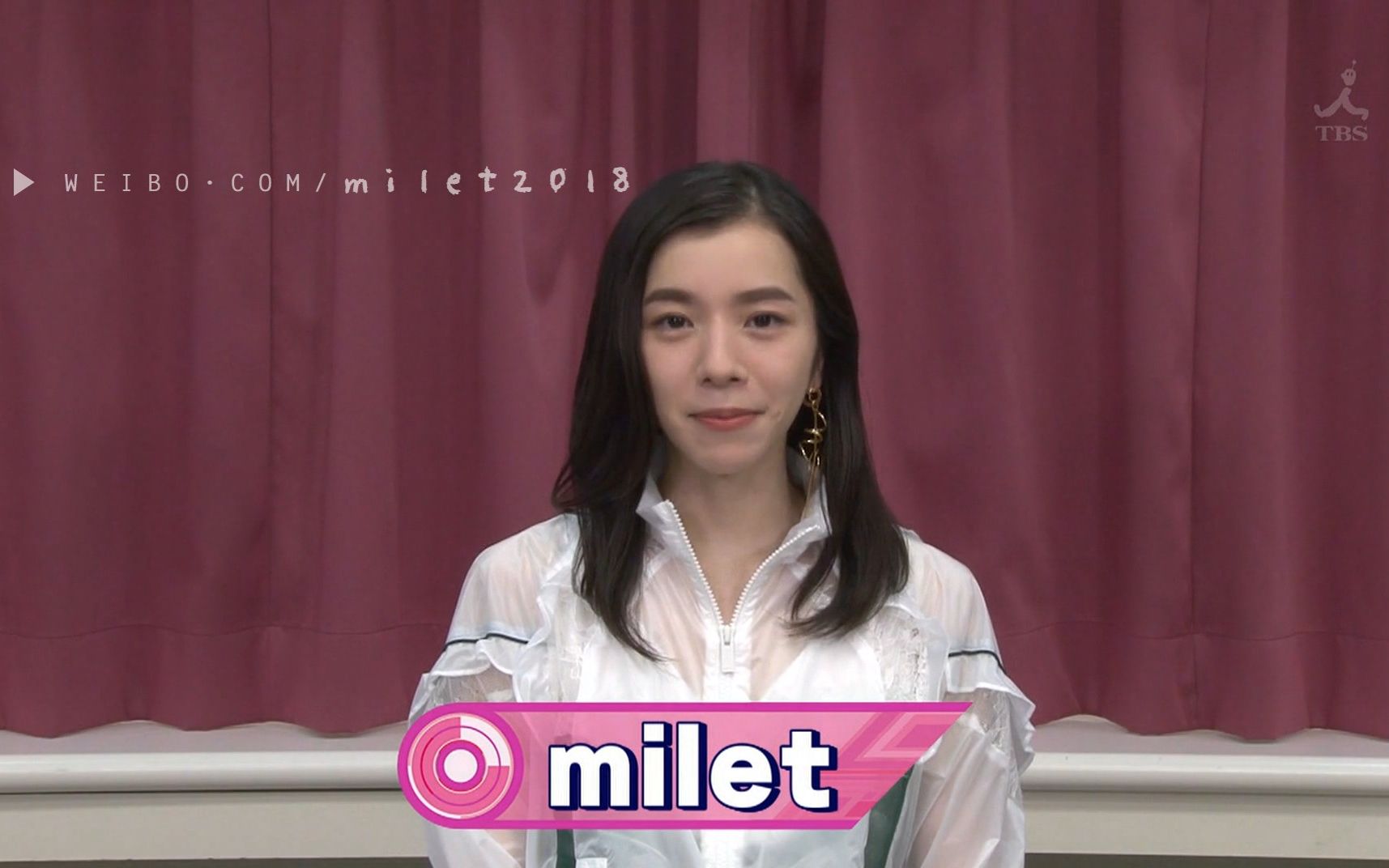 【LIVE】190824 CDTV ｜ milet本番【令和散步字幕组】_哔哩哔哩_bilibili