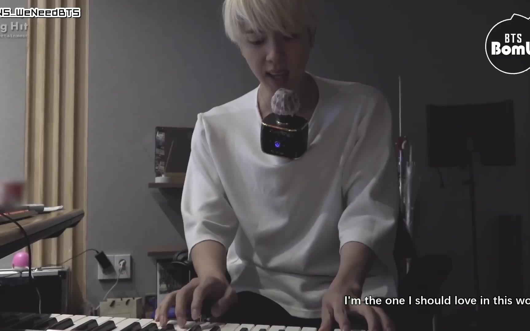 【WNS中字】[BANGTAN BOMB] JIN's 'Epiphany' practice_哔哩哔哩_bilibili