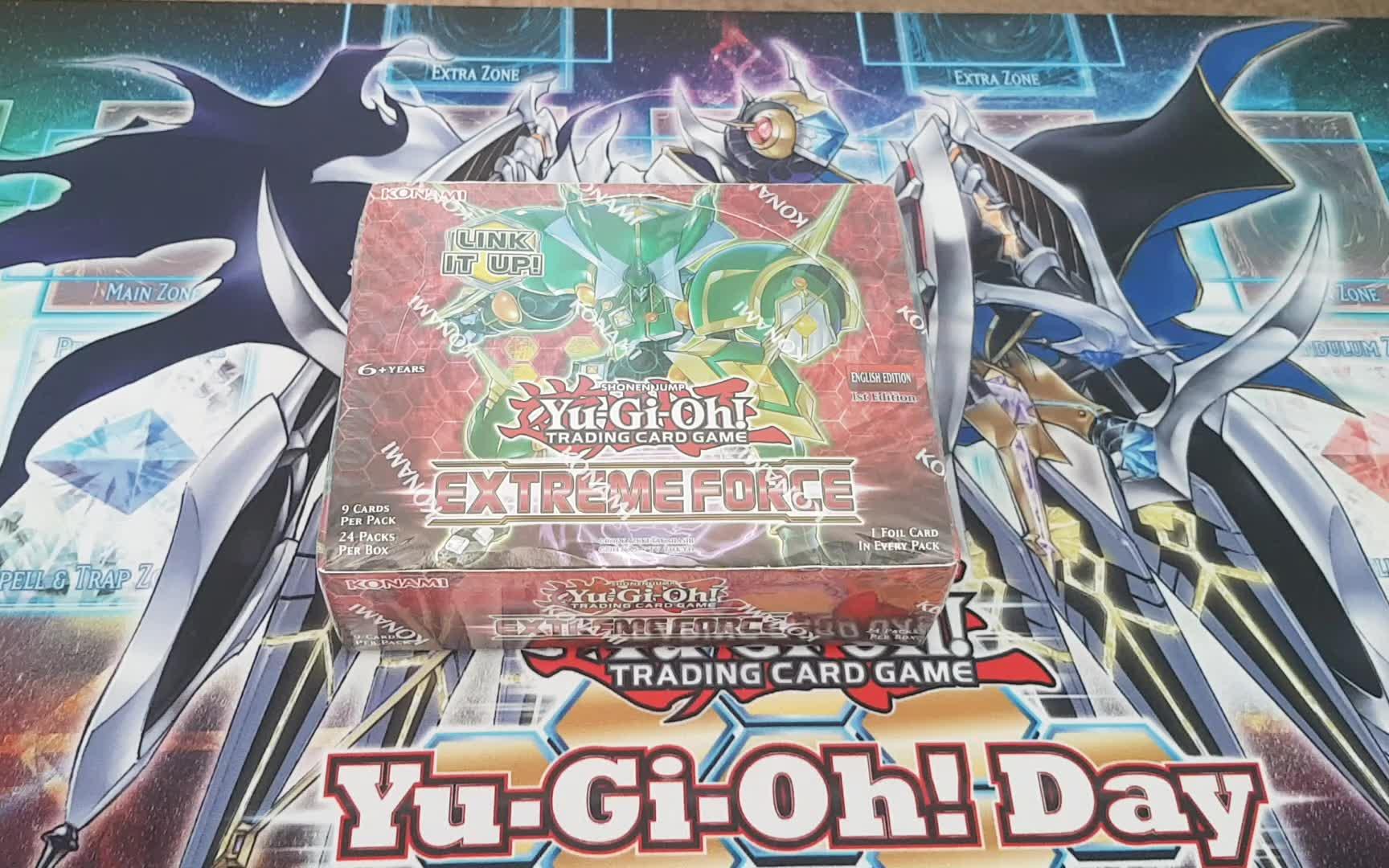 【阿灵の游戏王】游戏王TCG 1003 Extreme Force 开盒_哔哩哔哩_bilibili