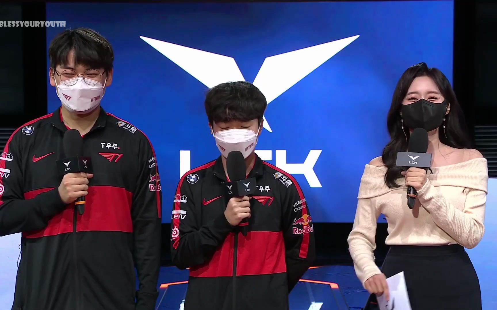 【中字】220223 冷藏库的春天2022 T1 vs DK 第二轮 Keria&Gumayusi POG采访_哔哩哔哩_bilibili