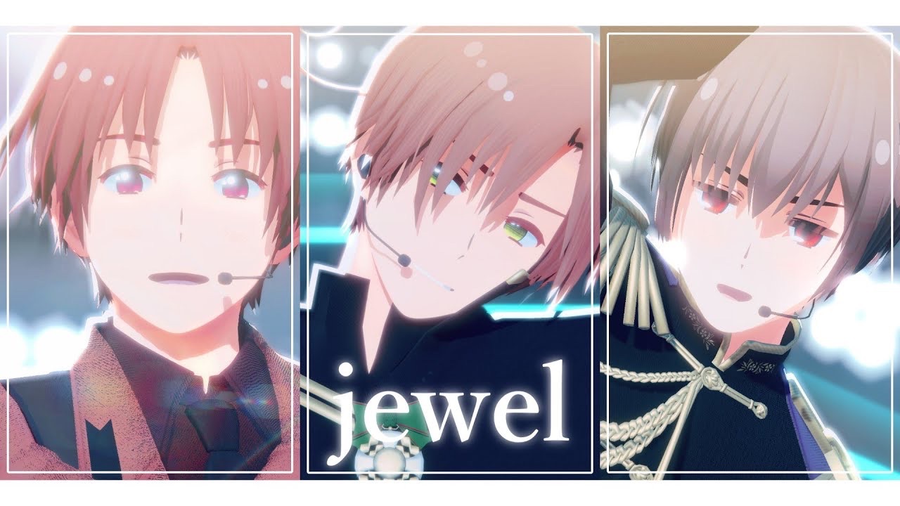 【APH/MMD】2p里表枢轴花的jewel（授权转载）-就是个纯情少女-就是个纯情少女-哔哩哔哩视频