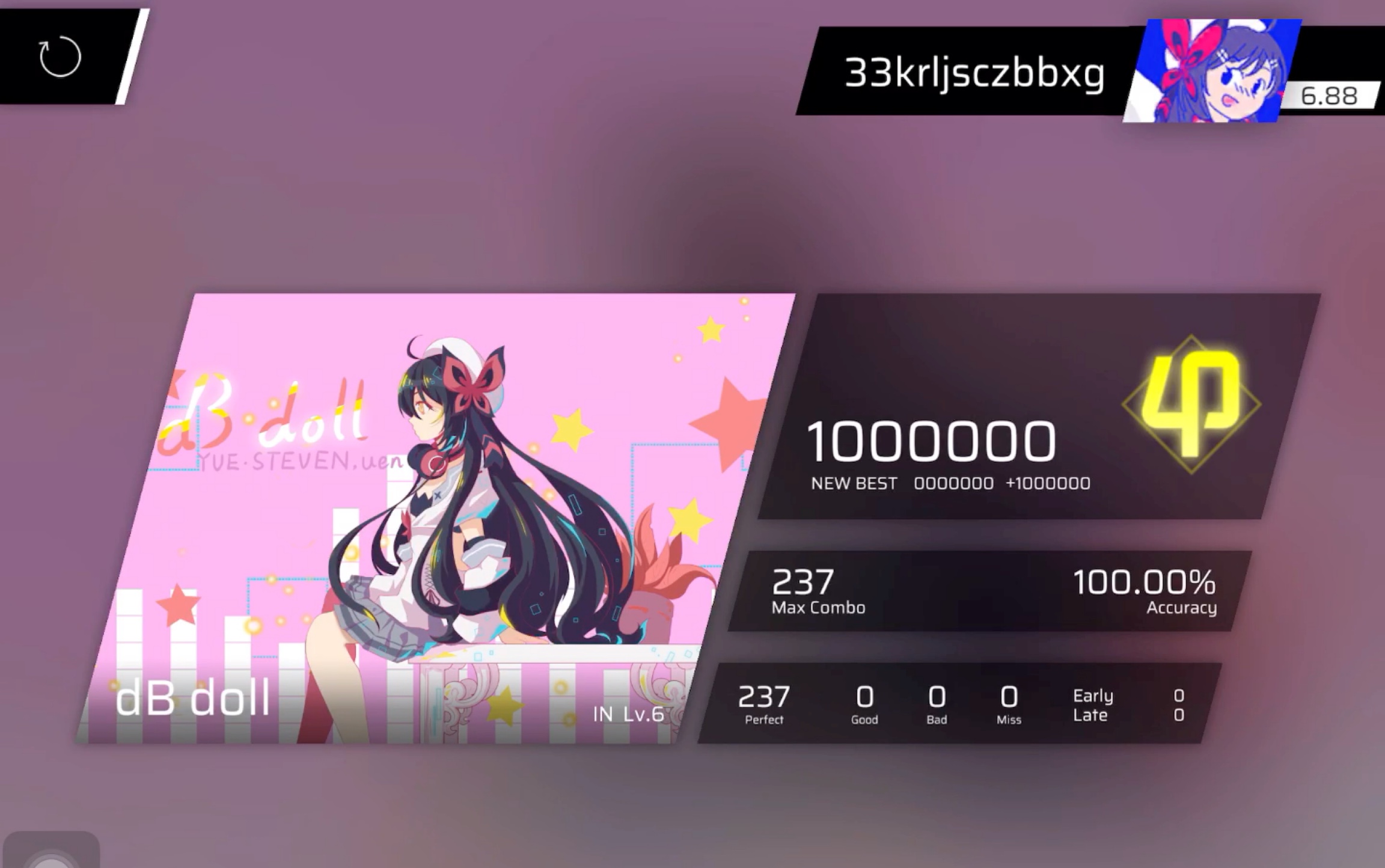 [Phigros]当跳舞的线玩家第一次玩Phigros时（9）《 I N 》_音游热门视频