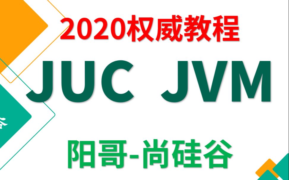 2020权威_juc 与 jvm _并发编程_ Java 必学_阳哥- 尚硅谷_哔哩哔哩_bilibili