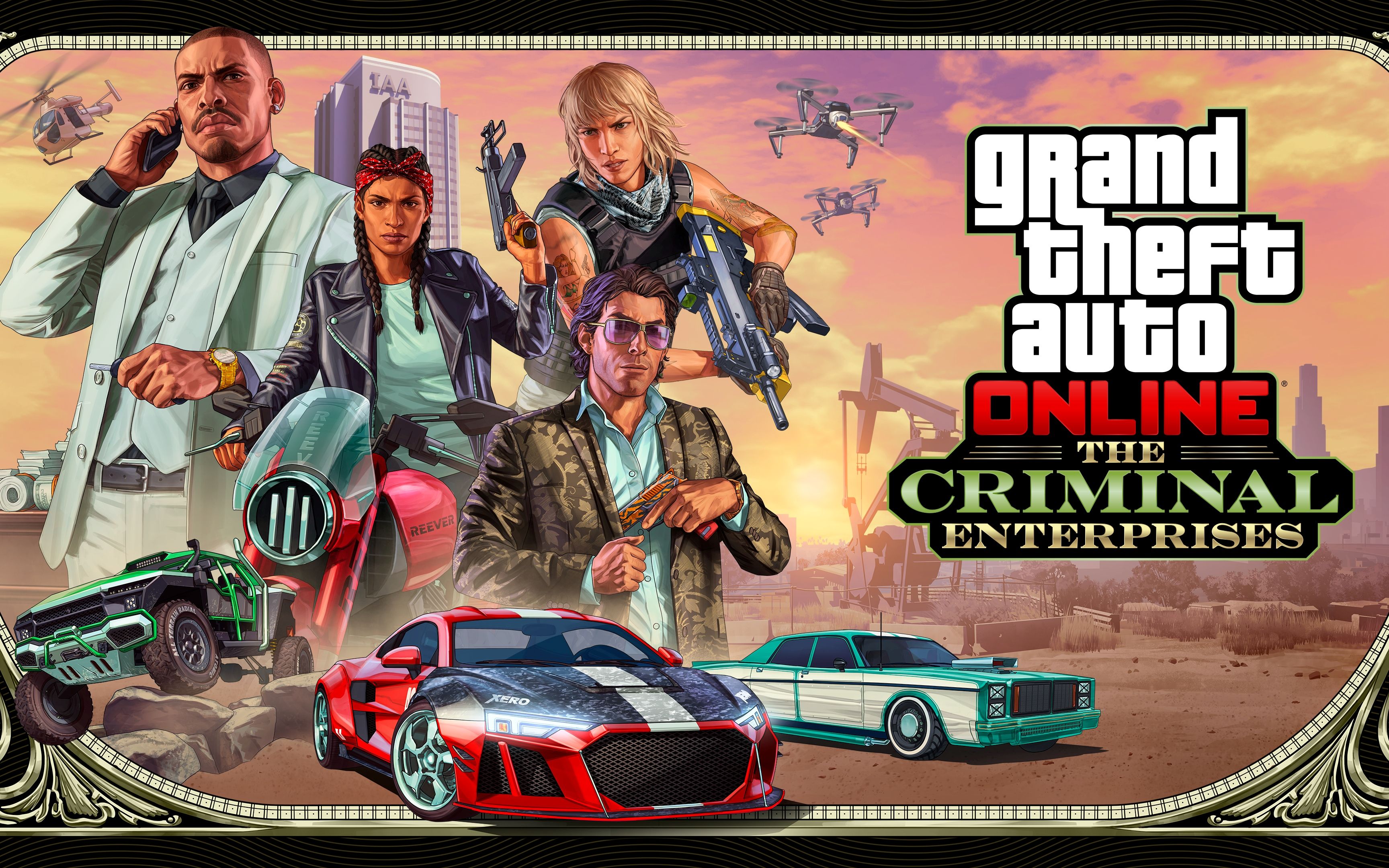 GTA 在线模式：犯罪集团现已推出-RockstarGames-RockstarGames-哔哩哔哩视频