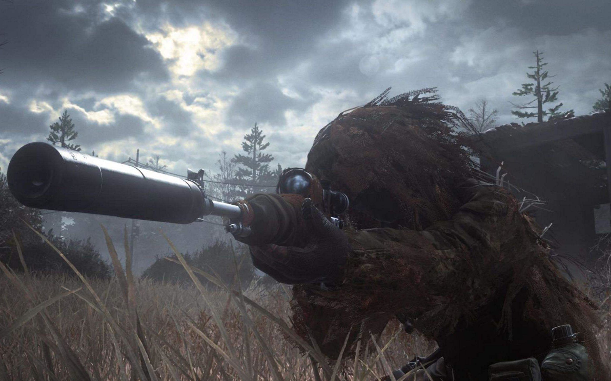 【COD4：MWR】使命召唤4经典关卡：双狙往事，2020年再次体验_哔哩哔哩_bilibili