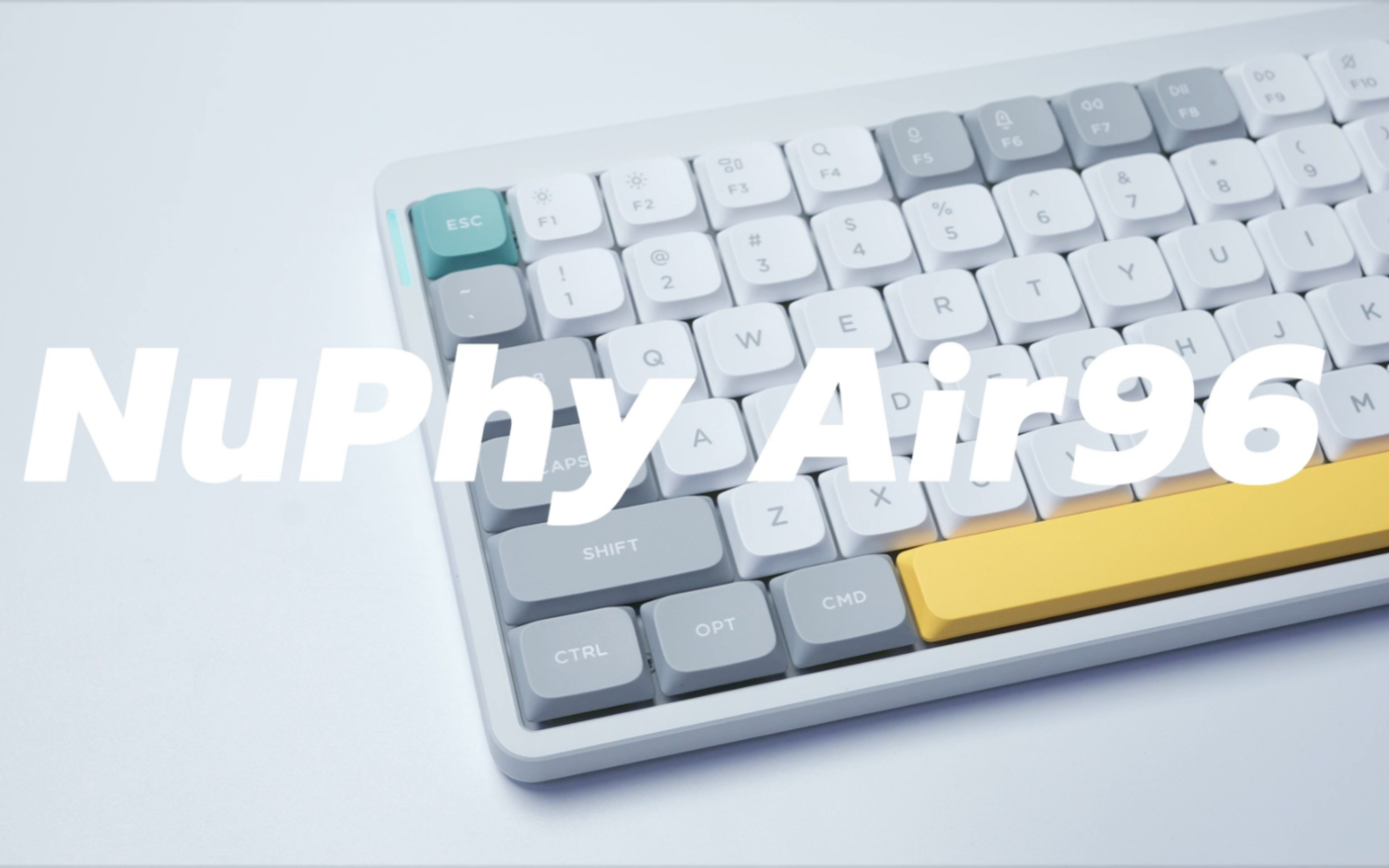 【矮轴里程碑】首发NuPhy Air96详细对比测评及轴体选购建议 全新升级 再次突破 打破NuPhy Air系列矮轴天花板 可以退烧的三模矮轴机械键盘