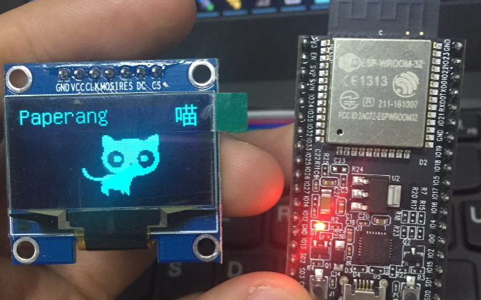 ESP8266/ESP32 OLED测试_哔哩哔哩_bilibili